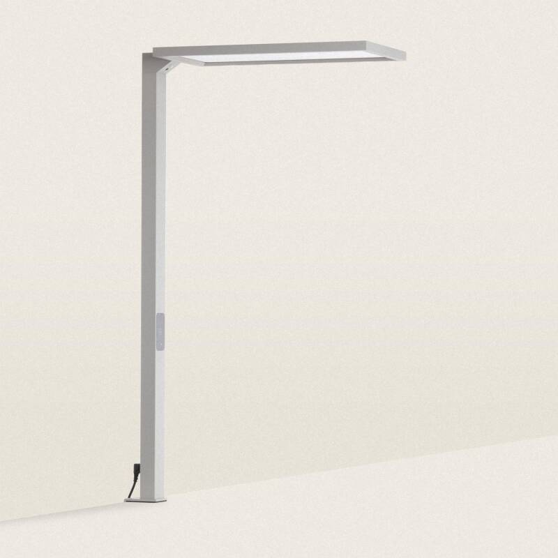 Candeeiro de Mesa LED 70W com Pinça de Alumínio Regulável Dupla Face ...