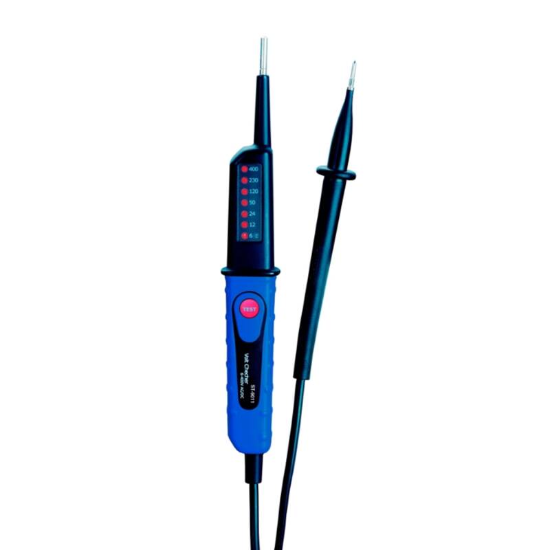 Verificador de Tensão, Corrente e Continuidade Profissional - efectoLED