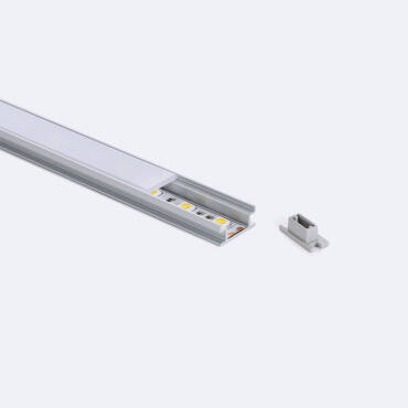 Perfil de Alumínio para Pavimento para Fitas LED até 10 mm - efectoLED