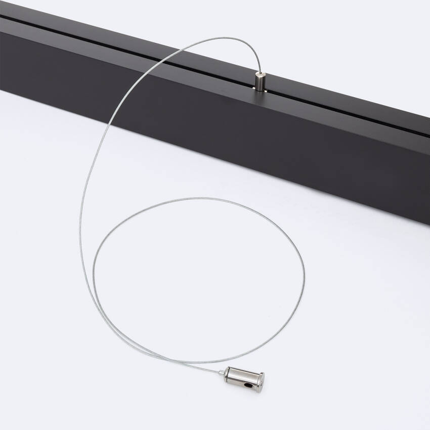 Perfil de Aluminio Sixe Superficie y Colgante con Tapa Continua Para ...