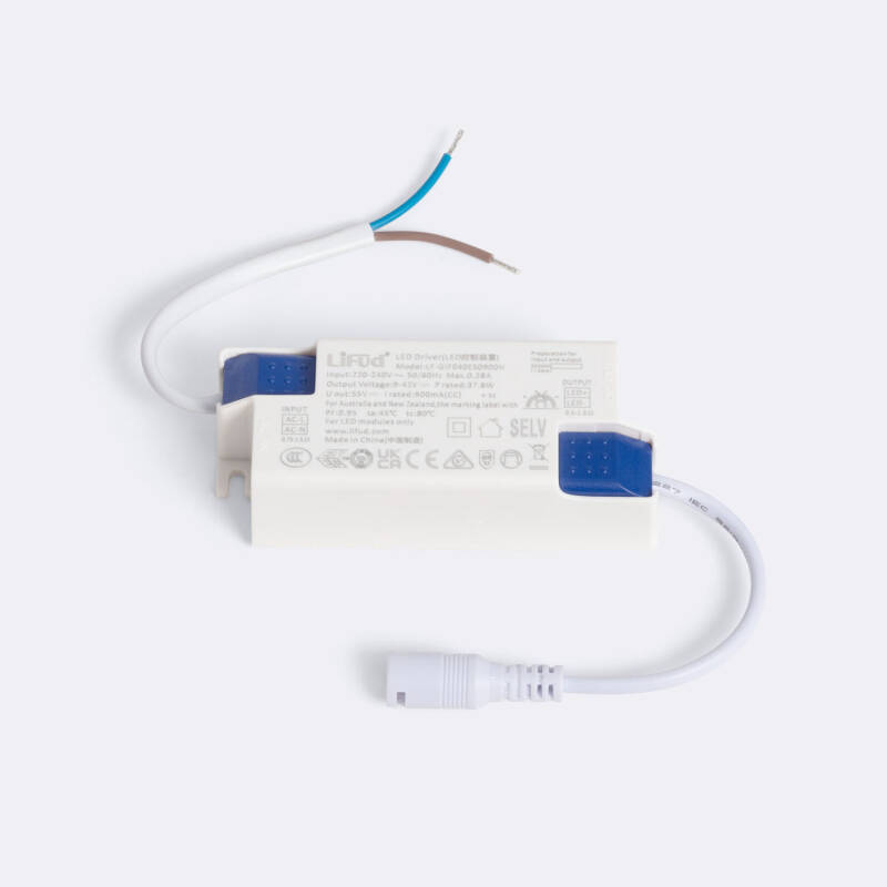 Driver LIFUD 220-240V No Flicker Saida 9-42V 1000mA 40W LF-GIF040ES1000H - efectoLED