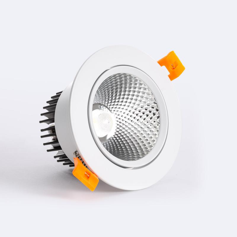 Downlight LED 9W Circular Regulável Dim To Warm Corte Ø90 mm - efectoLED